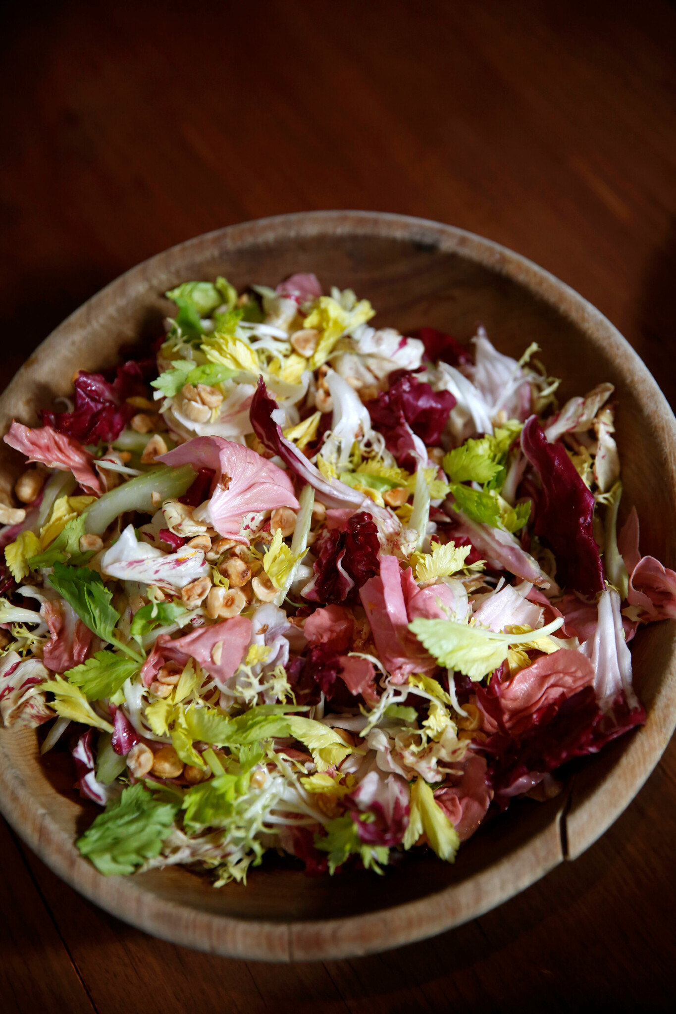 Chicory Salad with Hazelnuts and Meyer Lemon, Parmesan Vinaigrette ...