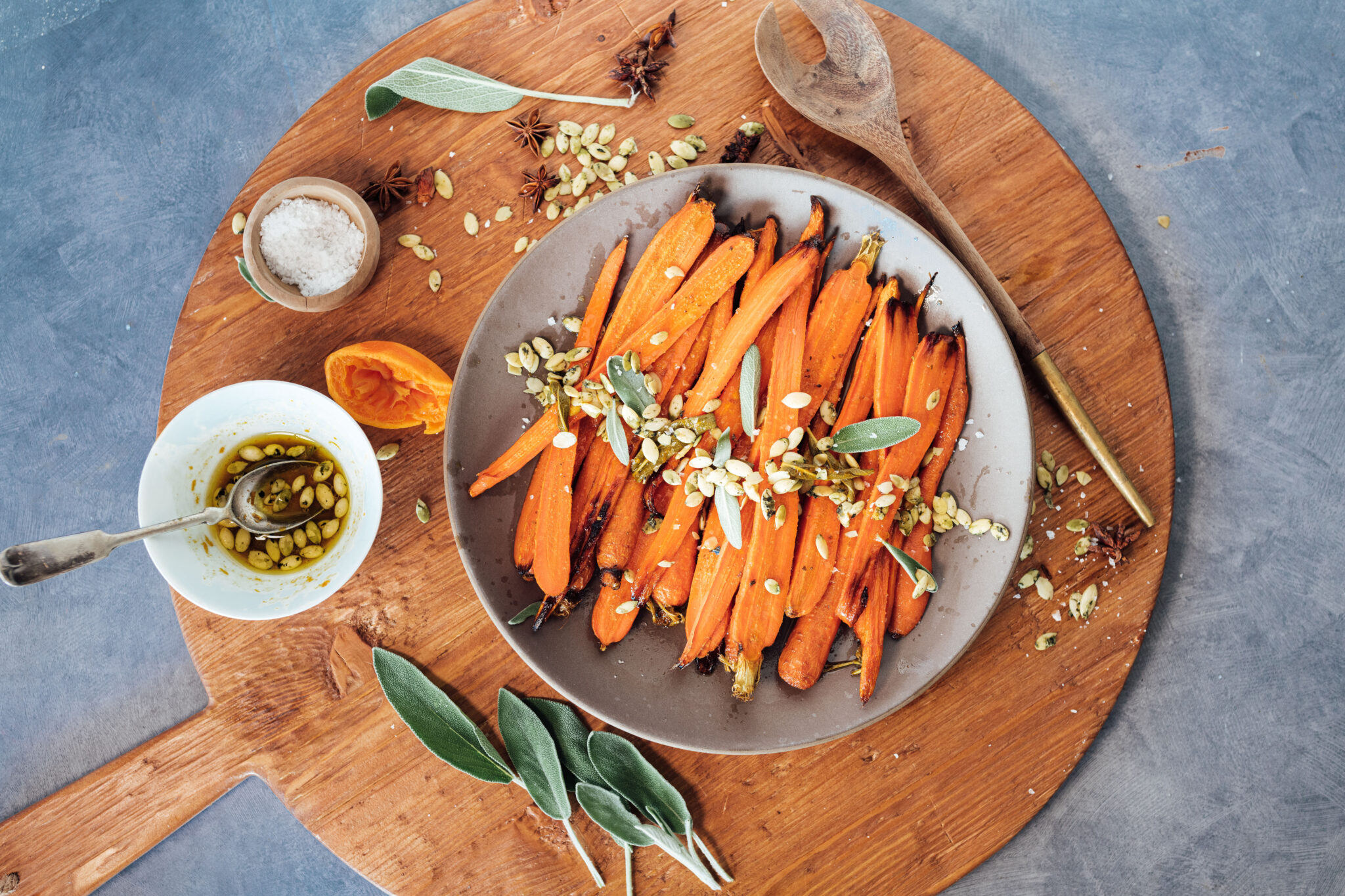 Peruvian Carrot Pesto - Camille Styles