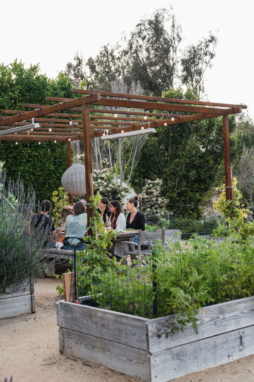 A Backyard Dinner at Home With Helene Henderson of Malibu Farm