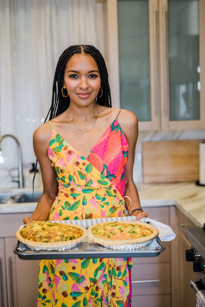 Elizabeth Mathis on Cooking With Joy (and Her Chicken & Cheese Quiche)