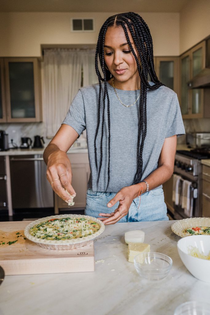 Elizabeth Mathis on Cooking With Joy (and Her Chicken & Cheese Quiche)