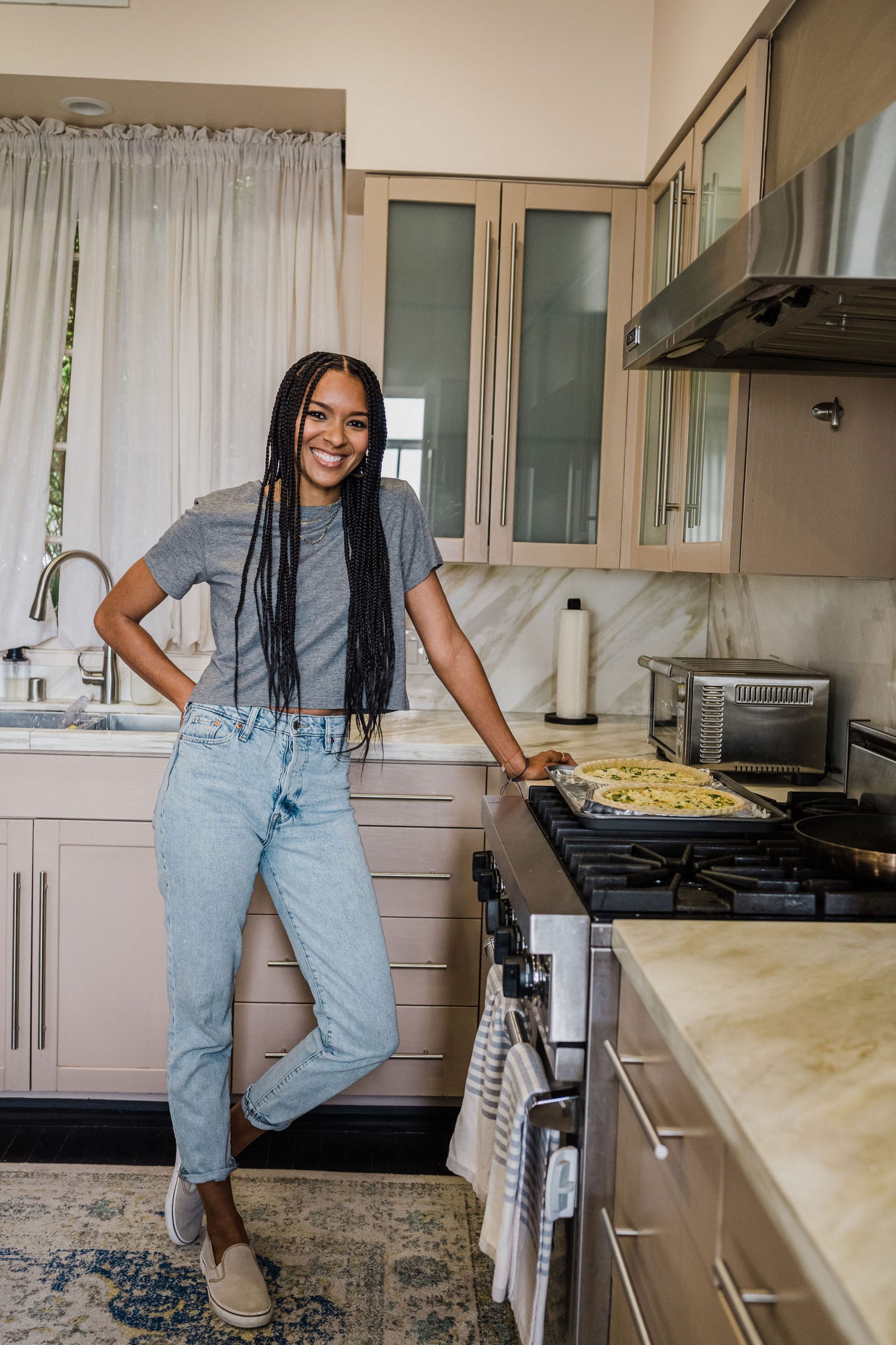 Elizabeth Mathis on Cooking With Joy (and Her Chicken & Cheese Quiche)