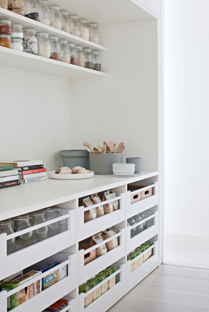 These 12 Pretty Pantries on Pinterest Will Inspire Your Kitchen Redesign