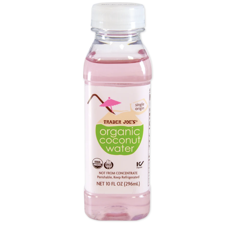 Single Origin Organic Coconut Water Trader Joe's - Camille Styles