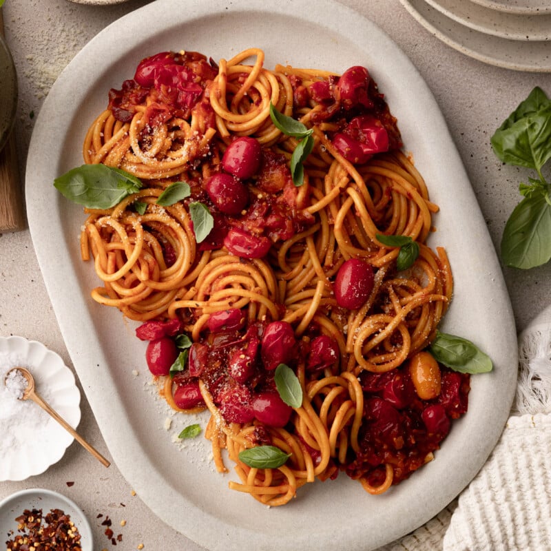 Burst Tomato Pasta Is the Ultimate Summer Pasta Recipe